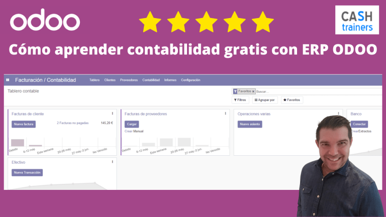 Cómo aprender contabilidad gratis con ERP ODOO